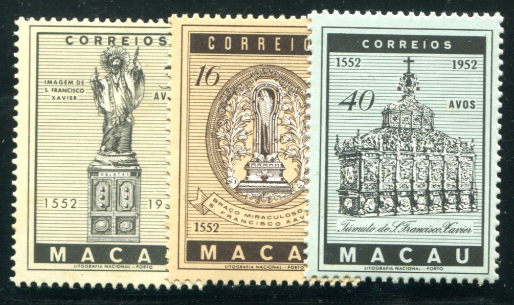 Macao 1952 388-390 * Bel Set (08748